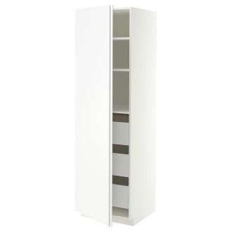 IKEA METOD / MAXIMERA Hochschrank m Schubladen