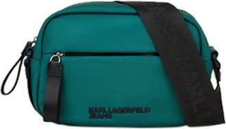Karl Lagerfeld MenS, Essential Nylon Crossbody, Balsam, One size