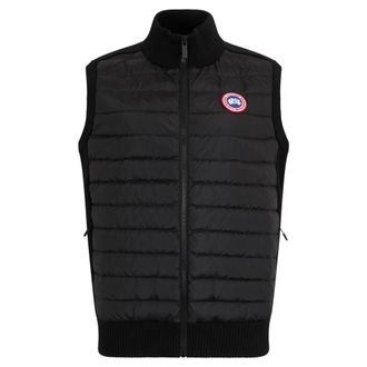 Canada Goose Gepolsterte Weste mit Mesh-Eins&auml;tzen - - Jackets - Herren - Schwarzk - M