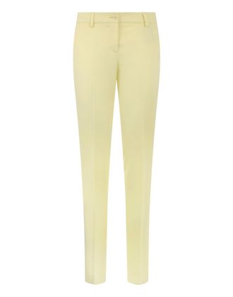 Philipp Plein Wool Office Trousers Regular Waist