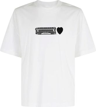 Carhartt Work in Progress Homme, Tops, Blanc, Taille: L T-Shirt