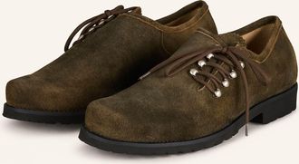 Dirndl & Bua Haferlschuhe Antikbock gruen