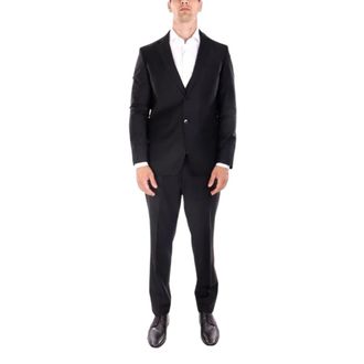 Karl Lagerfeld Karl Lagerfeld - Anz&uuml;ge - - Suits - Herren - Schwarzk - 2XL