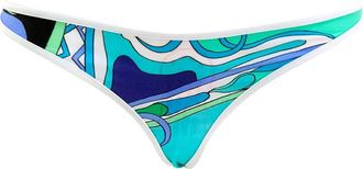 Pucci bikini à imprimé graphique - Vert