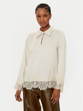 Bruuns Bazaar Hemd Elaina BBW4270 Écru Regular Fit