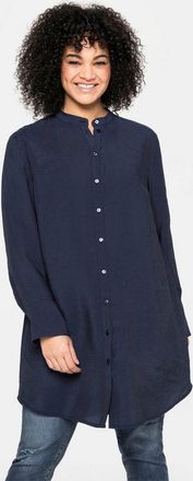 Sheego Klassische Bluse Longbluse