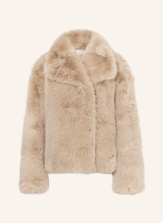 Darling Harbour Darling Harbour Kunstfell-Jacke beige