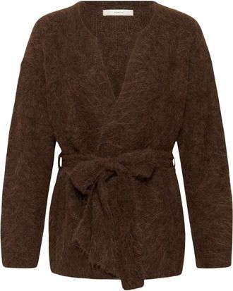 Inwear Strickjacke - - Knitwear - Damen - Braun - 2XL