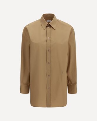 Saint Laurent Cassandre Shirt with long sleeves Female 36