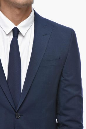 Corneliani CC COLLECTION Anzug aus Mohair-Mischung mit spitzem Revers Corneliani