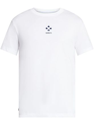 Lacoste T-Shirt mit rundem Ausschnitt - Wei&szlig;