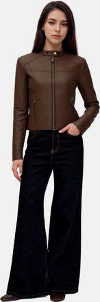 Guess Lederjacke Jacke ANITA Lederjacke (1-St)