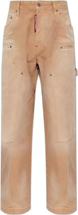 Dsquared2 Homme, Pantalons, Beige, Taille: 2XL Pantalon Cargo