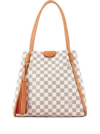Louis Vuitton Propriano Handbag Damier tote bag - Wei&szlig;