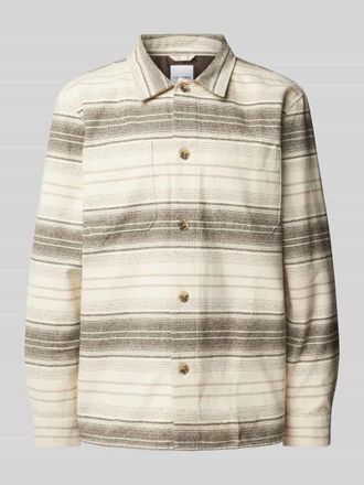 Lindbergh Relaxed Fit Hemdjacke mit aufgesetzten Brusttaschen