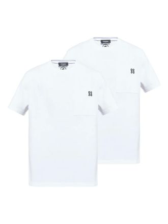 Dsquared2 t-shirt à logo imprimé - Blanc