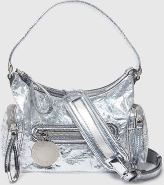 Stella McCartney Dartmoor Crossbody Bag, Woman, Silver