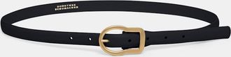 Dorothee Schumacher Schmaler Gürtel mit Signature-Schließe