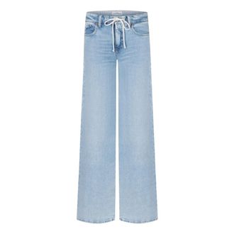 Cambio Baggy-Fit Long Jeans - - Jeans - Damen - Blau - M L30