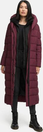 Marikoo Winterjacke Pakoraa extra langer Winter Mantel mit abnehmbaren Innenteil