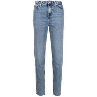 Tommy Hilfiger Blaue Skinny Jeans Gramercy Tapered Style - - Jeans - Damen - Blau - W31 L32