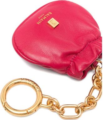 Balmain Lnah Keychain Pouch - Red