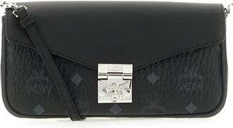 MCM Mcm, Femme, Sacs, Noir, Taille: ONE Size Sac bandouli&egrave;re Tracy