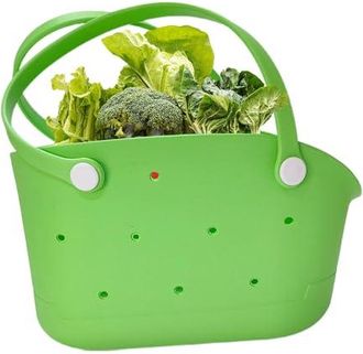 Generic Petit sac fourre-tout en caoutchouc, sac de plage imperm&eacute;able | Accessoires de voyage tendance, lavable et r&eacute;sistant au sable pour homme et femme pour