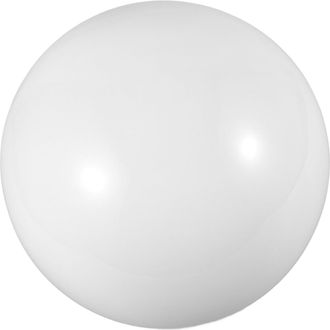 Happyyami Edelstahl Gartenkugel Spiegelkugel 20cm Weiß Polierte Reflektierende Rasendekoration Für Terrasse Und Garten