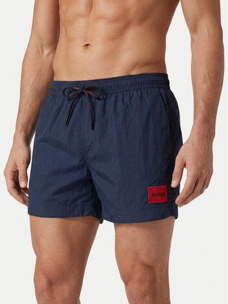HUGO BOSS Badeshorts Dominica 50493450 Dunkelblau Regular Fit