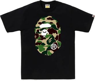 A Bathing Ape t-shirt à imprimé camouflage - Noir