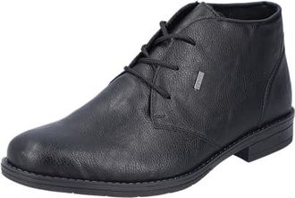 Rieker Bottes à lacets pour homme 10330, Noir, 45 EU