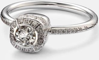 POMELLATO Bague Nudo Petit en or blanc 18 ct (750/1000) et diamants