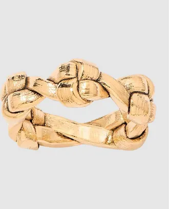 Aur&eacute;lie Bidermann Bague Maddock Dor&eacute;
