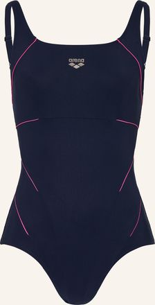 Arena Shape-Badeanzug Jewel Mit Uv-Schutz blau