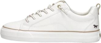 Mustang Femme, Chaussures, Blanc, Taille: 36 EU Chaussures &agrave; lacets Laag