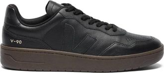 Veja Homme, Chaussures, Noir, Taille: 44 EU V-90 O.t. Leather