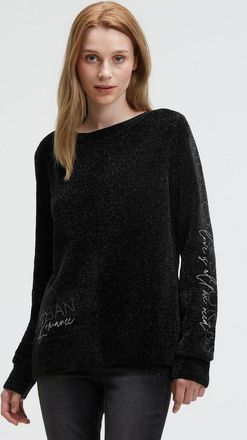 soccx Rundhalspullover mit U-Boot-Ausschnitt