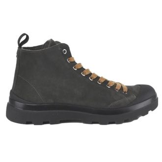 Panchic Wildleder Schn&uuml;rstiefel - - Shoes - Herren - Gr&uuml;n - 40 EU