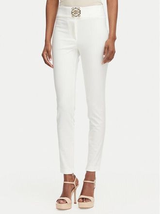 BABYLON Stoffhose W E00057 Creme Slim Fit