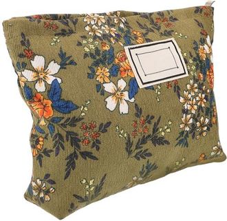 Hemobllo Trousse Maquillage Petite avec Fermeture Éclair Sac de Toilette Léger pour Voyage Rangement Multi-usage pour Femme