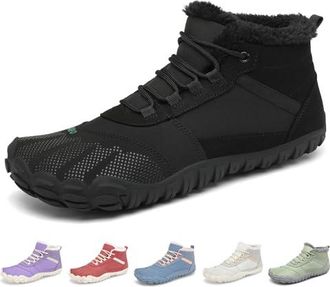 Saguaro Femme Hiver Barefoot Bottes de Neige Fourr&eacute;es Bottine Hiver Imperm&eacute;able Chaussure Chaudes Minimaliste pour Usage Quotidien en Ville, Randonn&eacute;e, Apres 