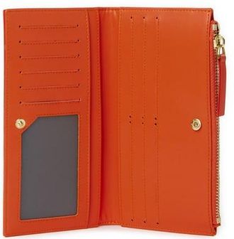 Saison 1865 Grand portefeuille en cuir lisse