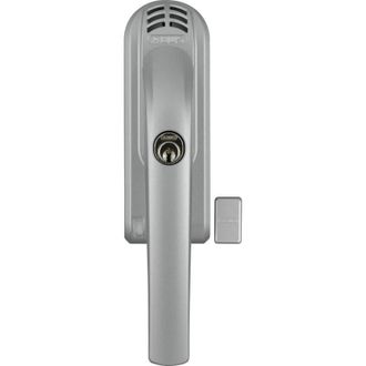ABUS abschlie&szlig;b. Fenstergriff mit Alarm FG300A S silber gleichschl. AL0125
