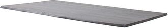 Möbelando Tischplatte >Calabria< in Grau - 160x2,5x90 (BxHxT)