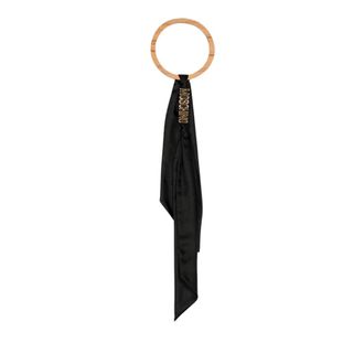 Moschino Seidenschal Twilly - - Accessories - Damen - Schwarzk - ONE SIZE