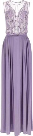 Elisabetta Franchi Robe De Soir&eacute;e - Violet