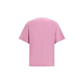 Balenciaga Mens Purple Cotton T-Shirt