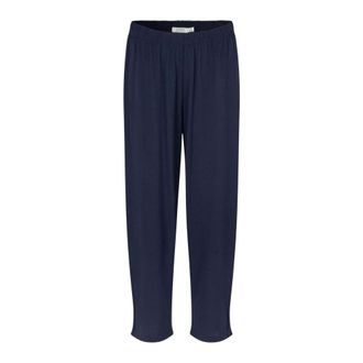 Masai Pantalon bleu marine coupe d&eacute;contract&eacute;e - Femme - Pantalons - Bleu - Taille: 36 FR