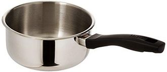 Ibili Stieltopf, Stahl, Silber, 20 x 37 x 9 cm